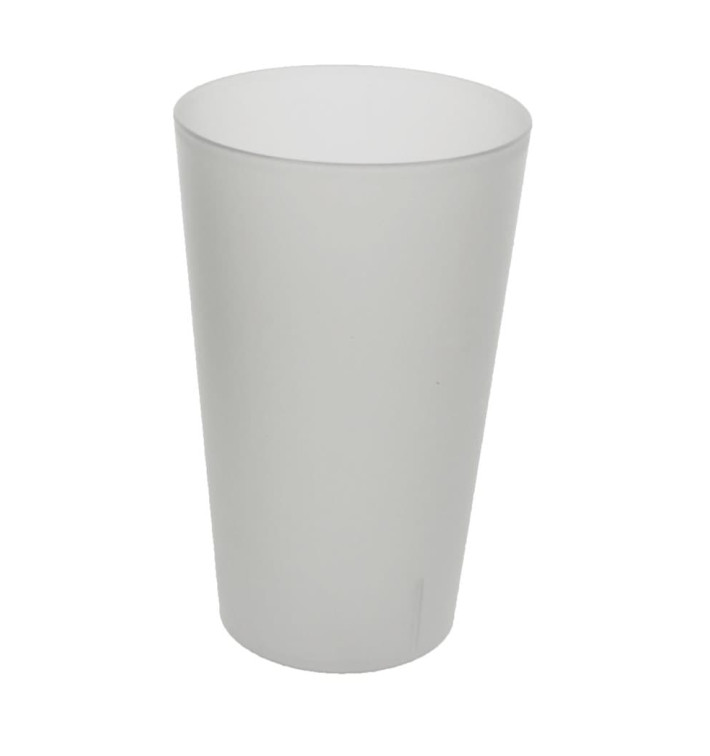 Reusable Durable Cup PP Translucent 330ml Ø7,3cm (560 Units)