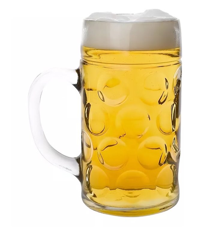 Plastic Tankard Reusable SAN Ø105mm 1.000ml (1 Unit)