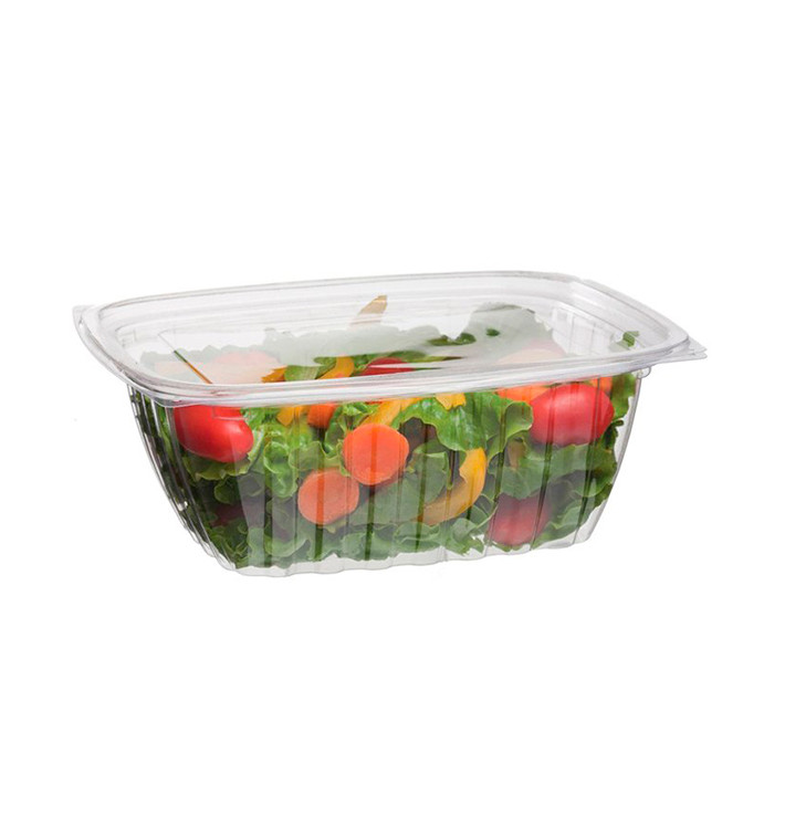 Cornstarch Deli Container with Lid PLA Compostable 940ml (200 Units)
