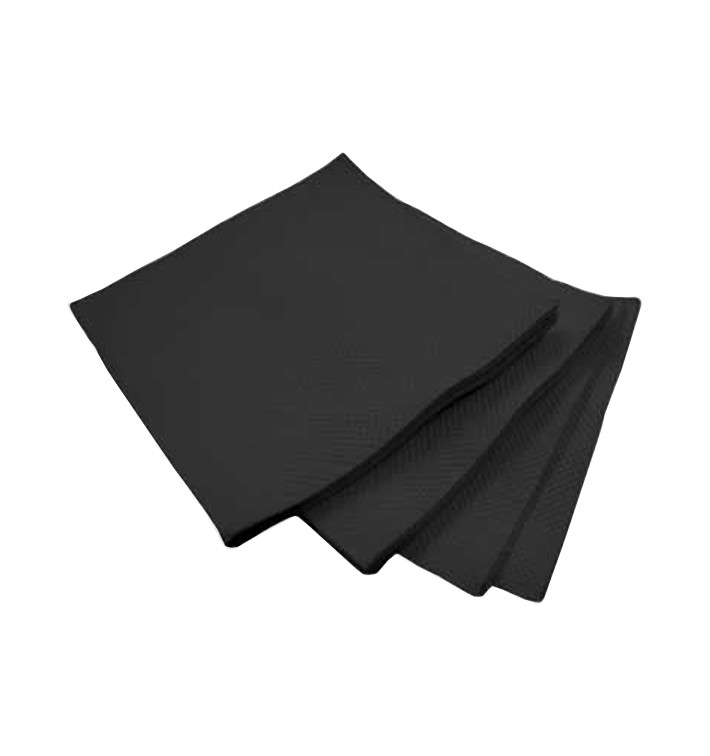 Paper Napkin Black 20x20cm 2C (100 Units)