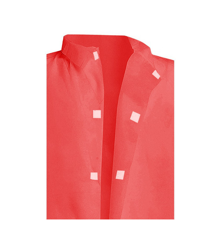Disposable Lab Coat TST PP Velcro Red XL 25gr (1 Unit)