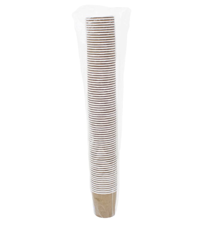 Paper Cup Kraft 4Oz/120ml Ø6,2cm (80 Units)