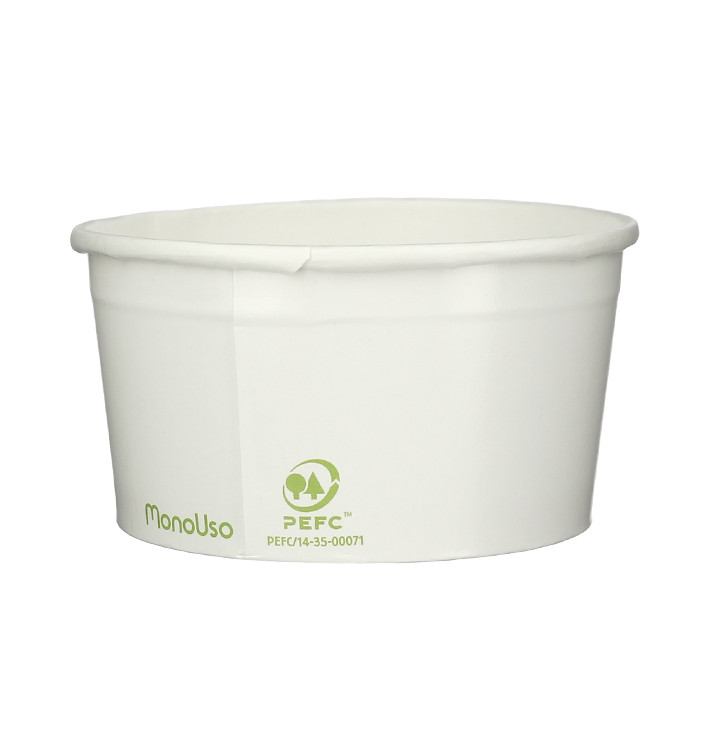 Paper Ice Cream Container Eco-Friendly 140ml (2100 Units)