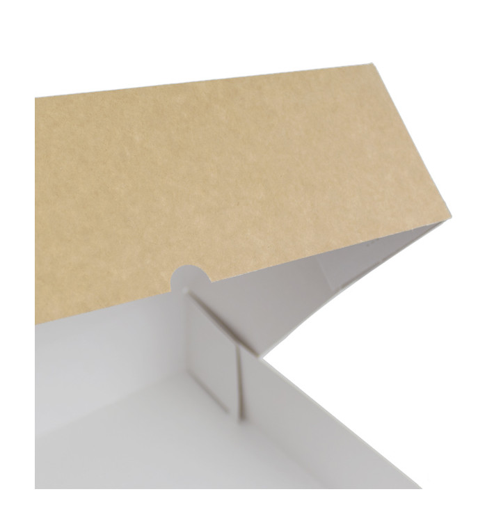 Kraft Carton Box with flip-top front 39x39+10cm (25 Units)